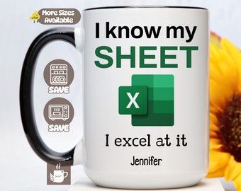 Same Sheet Different Day Personalized Mug, Funny Accountant Data ...