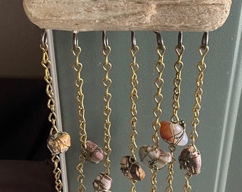 Skeleton Key Wind Chime Blues,tans,whites,gray - Etsy