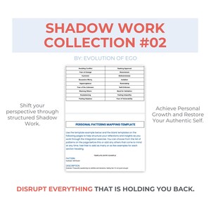 69-page Shadow Work Collection | Rewire Limiting Beliefs | Inner ...