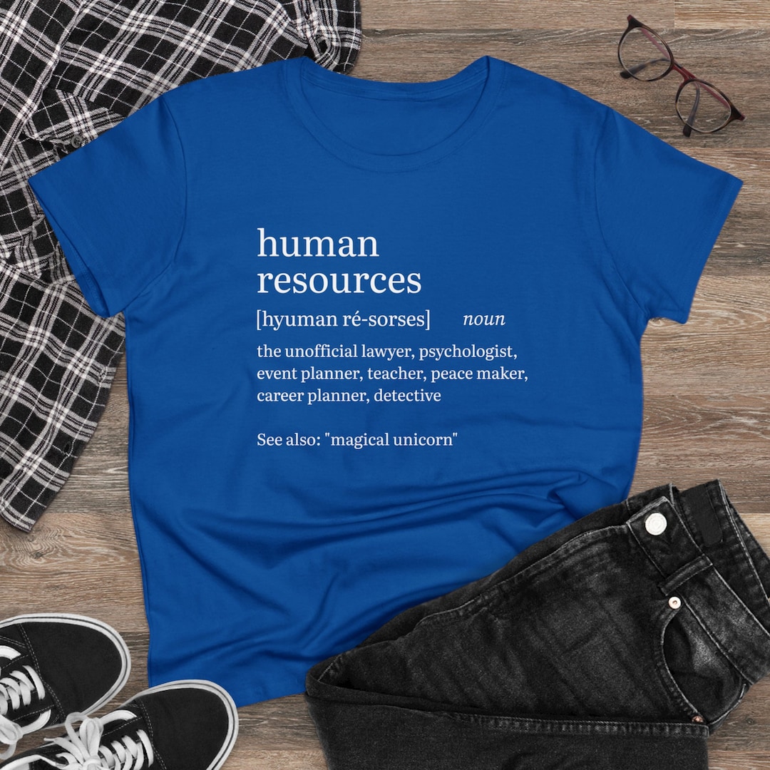 HR Definition Tee, Funny Human Resources Shirt, Gift for Coworkers ...