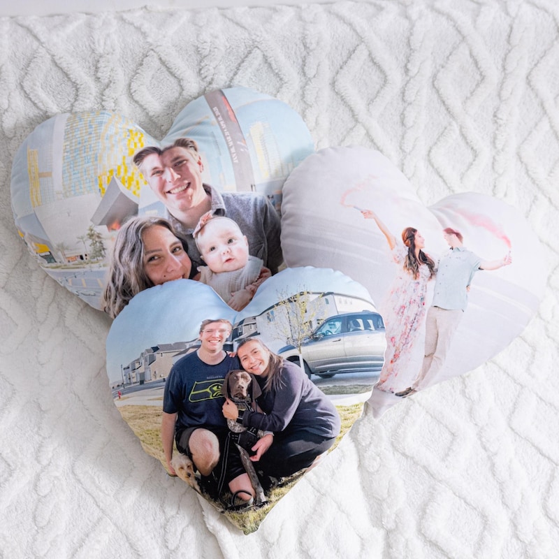 Heart Pillow Customizable - Etsy
