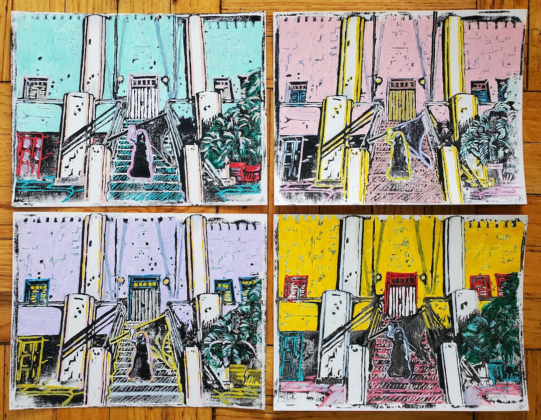 Cuban Revolution Art Print: Activist Linocut, Leftist Political Decor ...