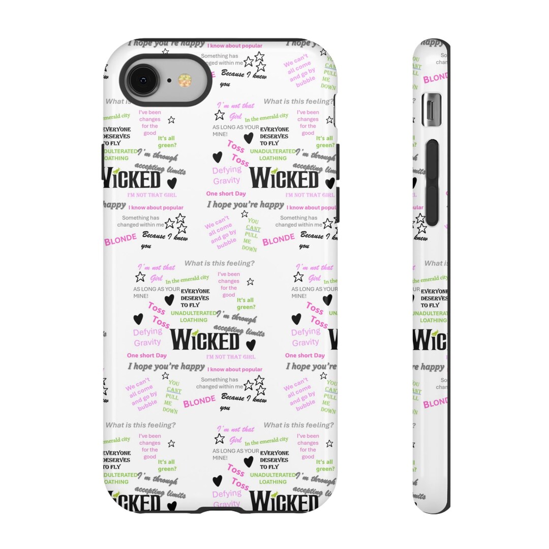 Wicked the Musical - Popular Tough Phone Cases, Musical iPhone Case ...