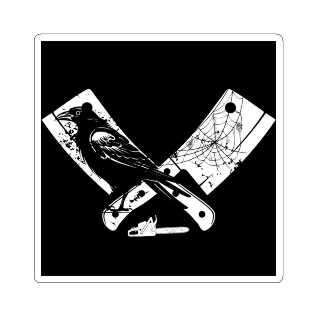 Butcher and Blackbird Sticker: Gothic Horror Vinyl Decal - Etsy