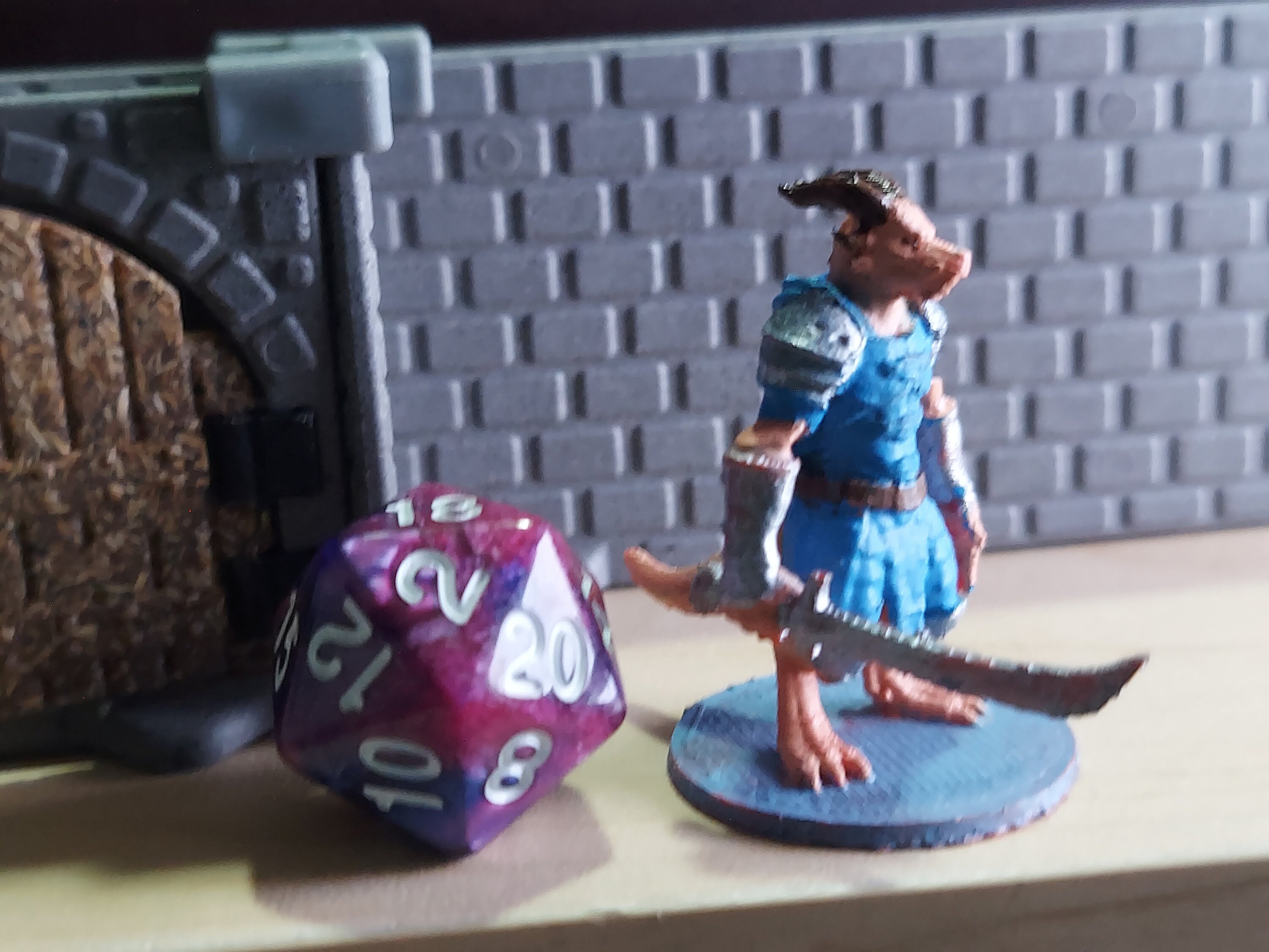 Scruff, Kobold With Sword 28mm Scale Painted Miniature - Etsy