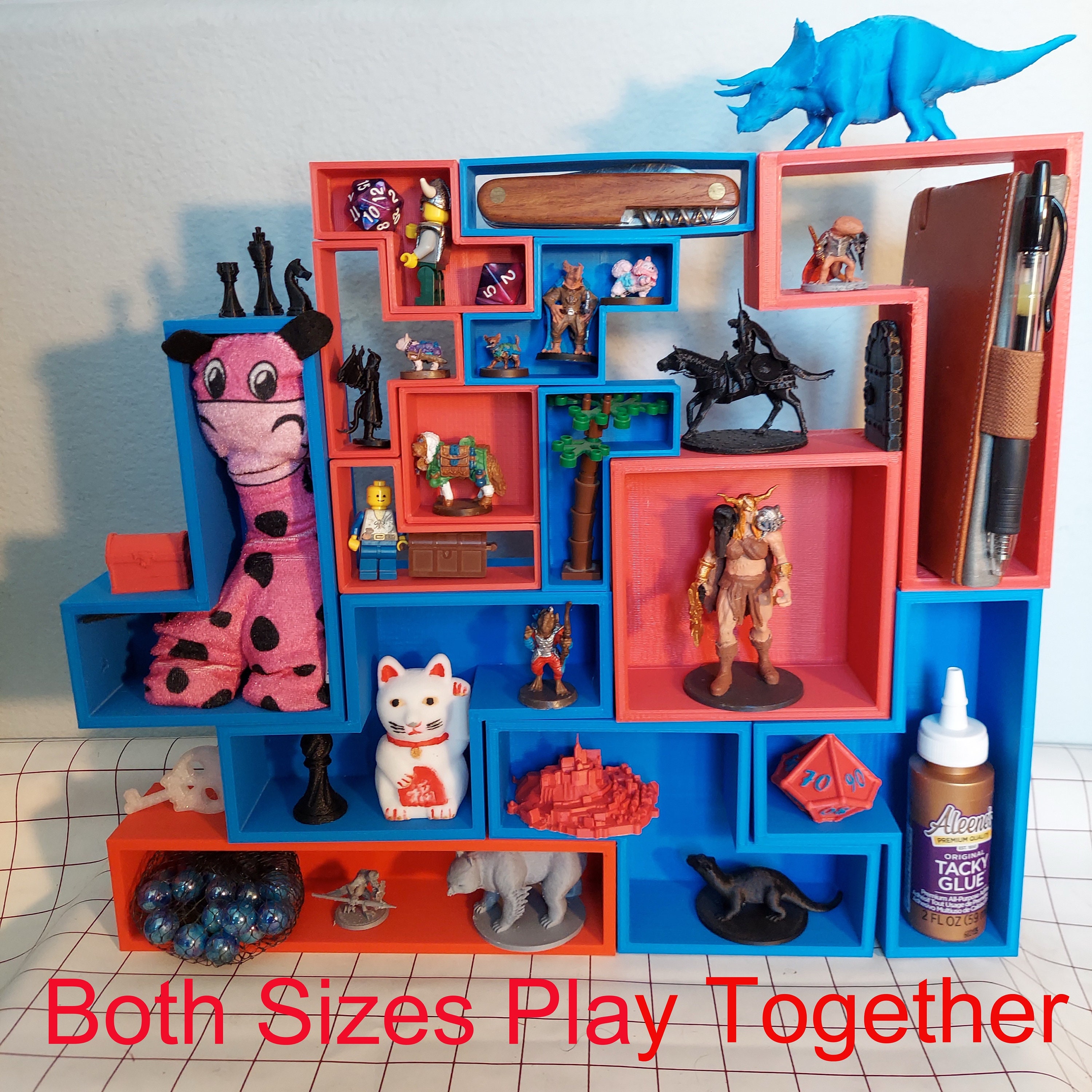 Tetris Block Set Themed Shelves (3D Printed) - Etsy