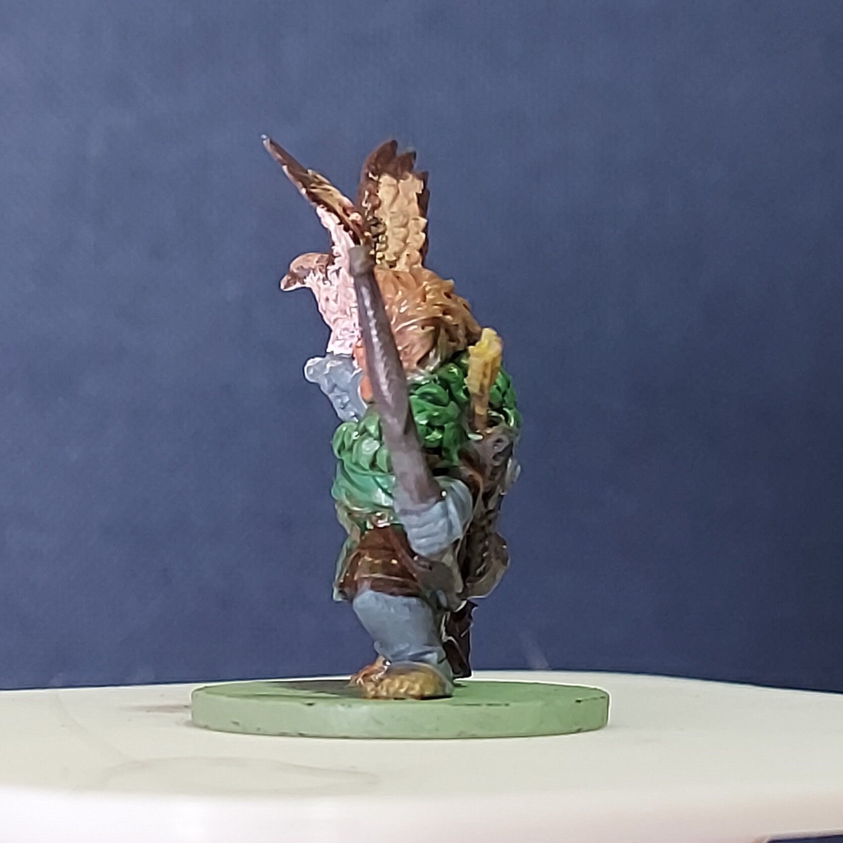 Halfling Ranger With Red Tailed Hawk painted Miniature - Etsy