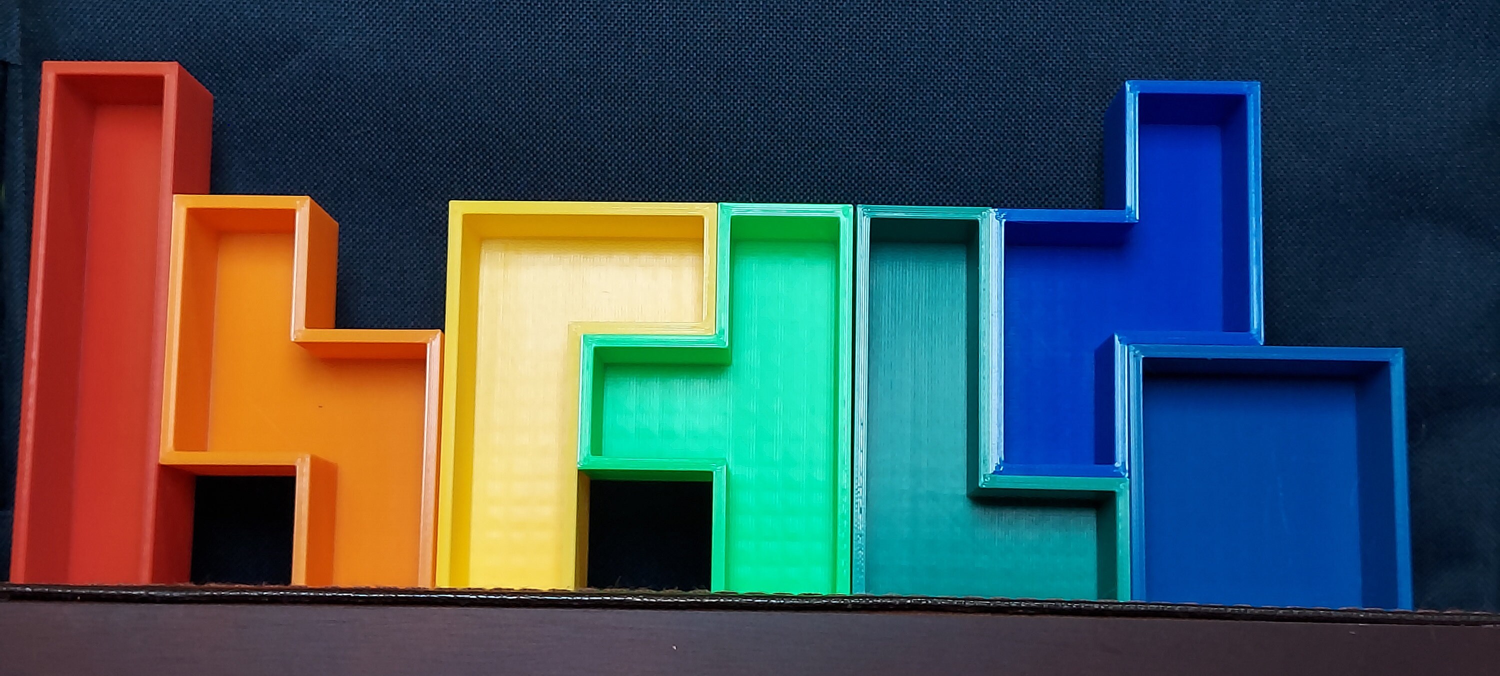 Tetris Block Set Themed Shelves (3D Printed) - Etsy