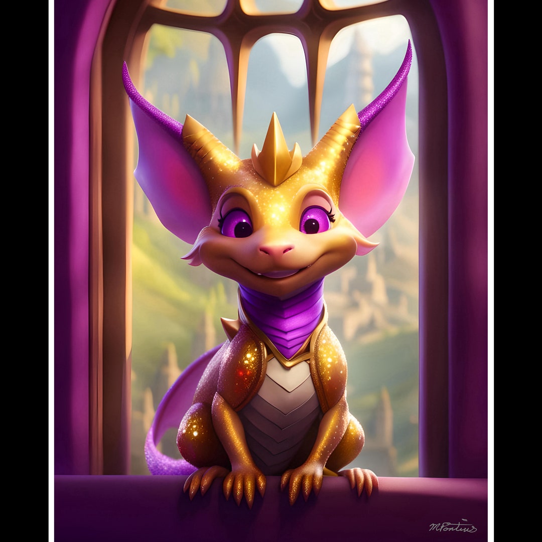 Printed Art Portrait of a Kobold Princess - Etsy