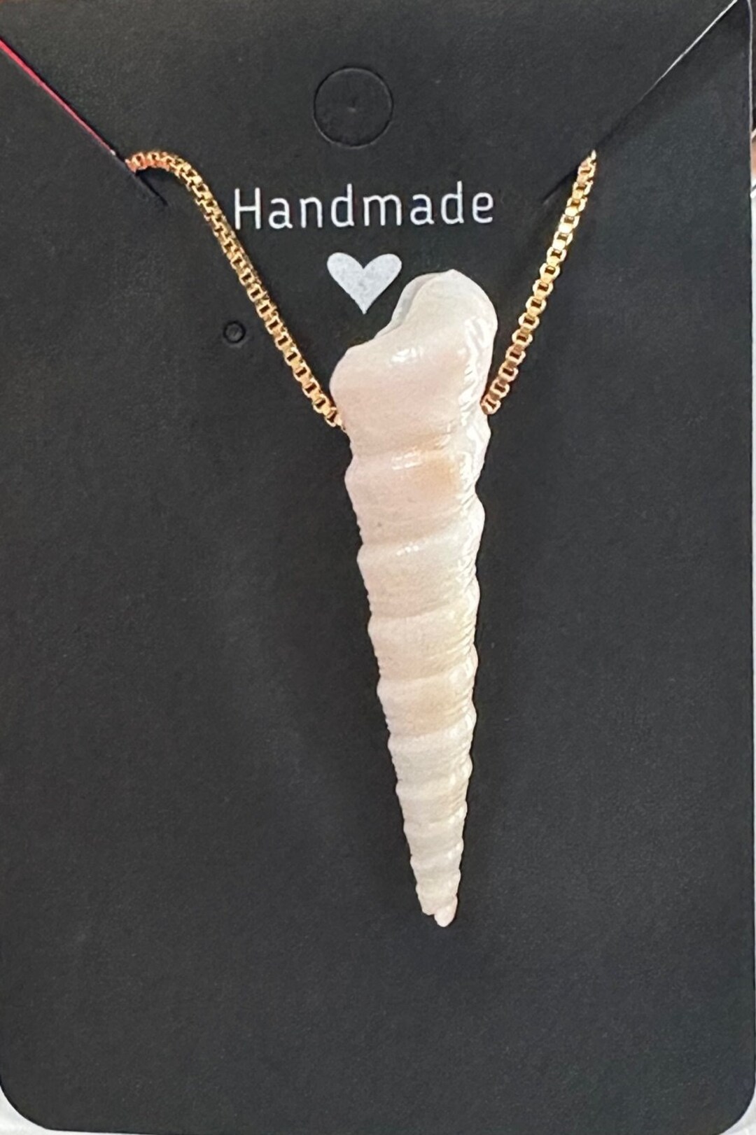 Handmade Costa Rican Seashell Necklace - Etsy