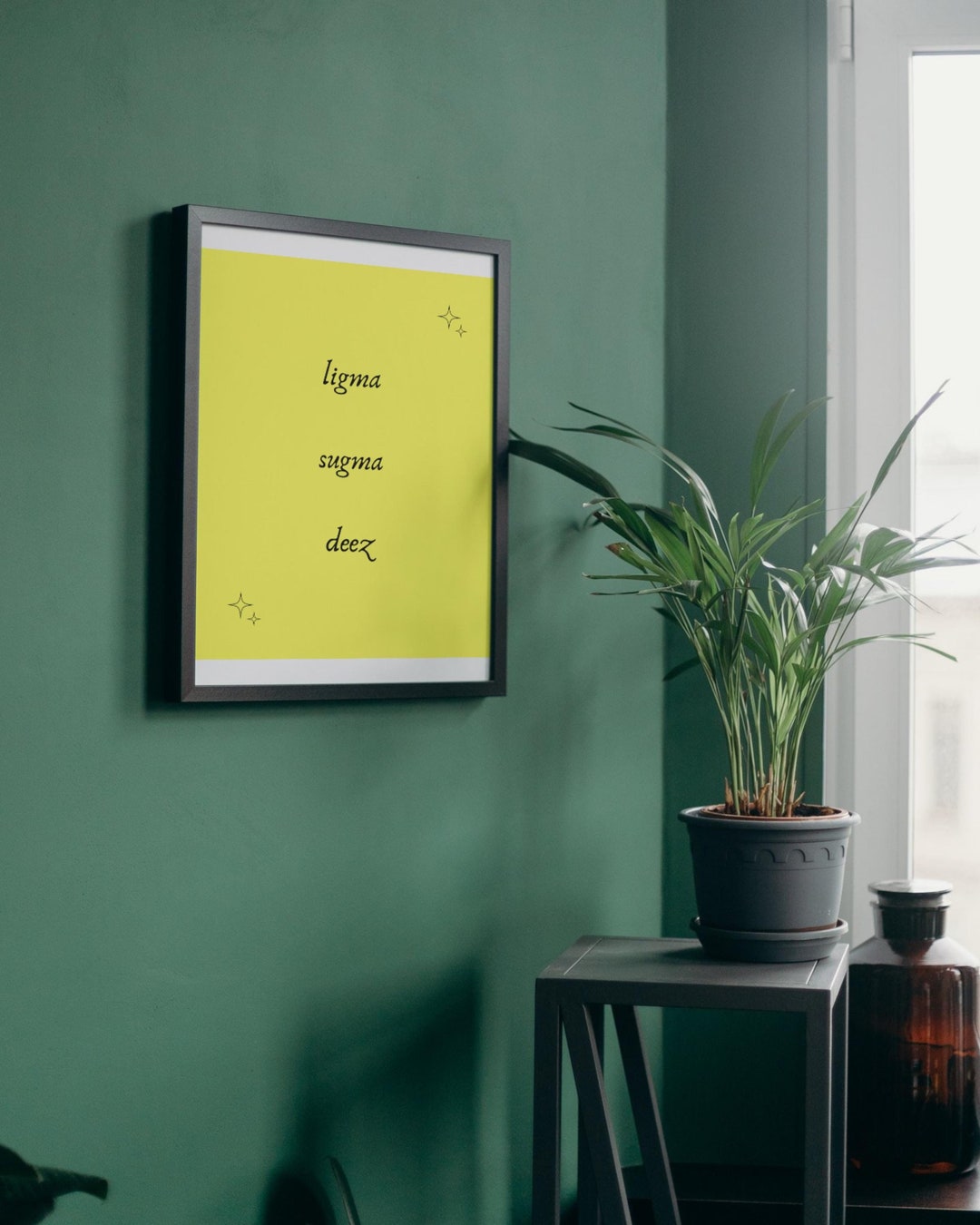 Ligma Sugma Deez(nuts) Memes Jokes Poster Pc Gaming Room Decor Gamer ...