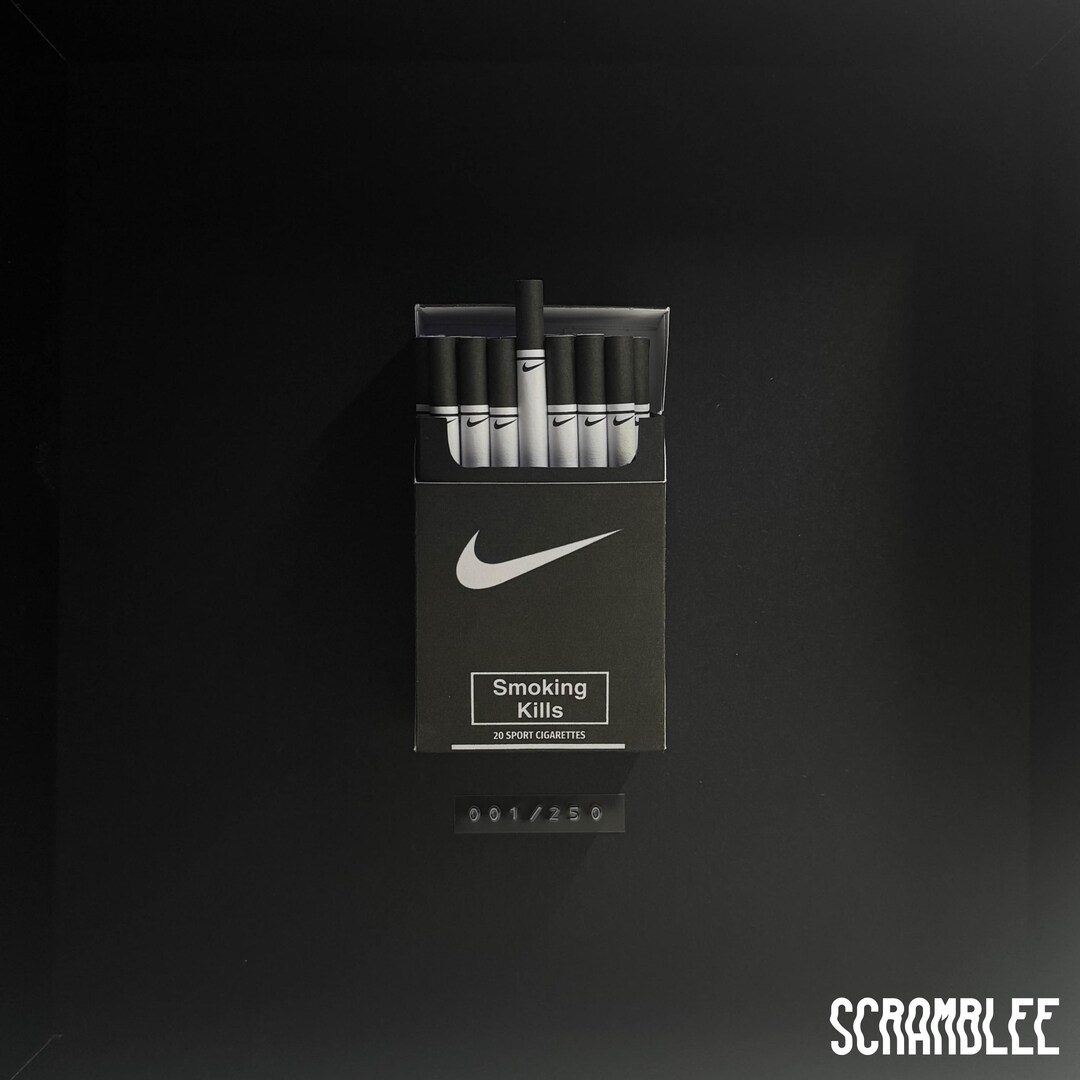 Black Nike just Smoke It Artwork - Etsy