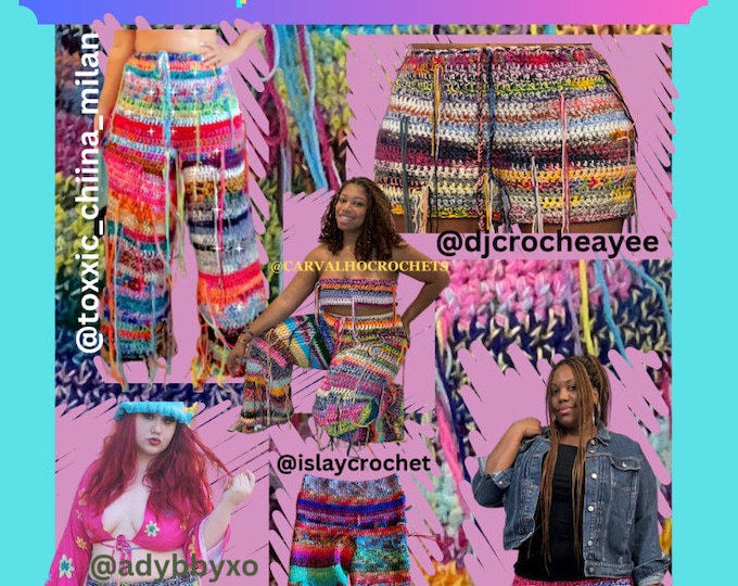 Drawstring Pants Crochet Pattern - Etsy