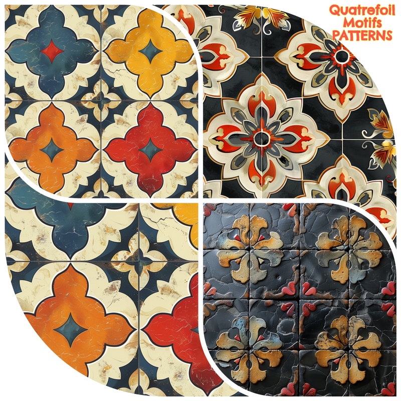 Quatrefoil Pattern - Etsy