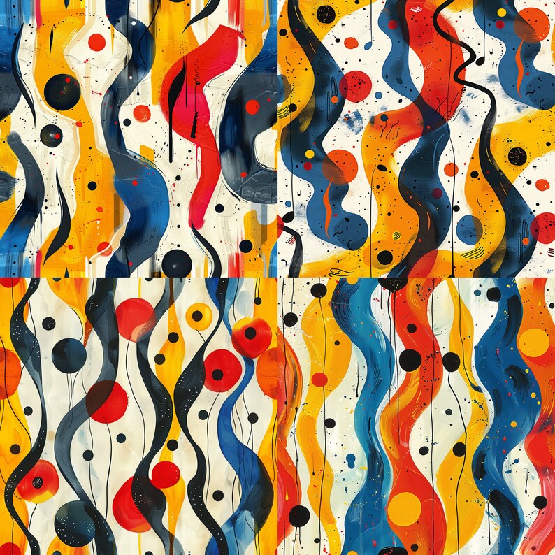 Latin American Tribe Inspired Pattern 156 OPTIONS Geometric Seamless ...