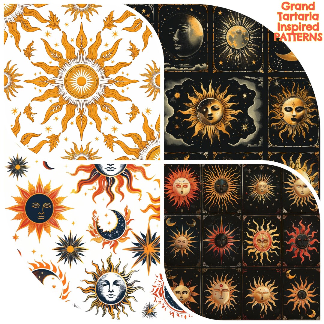 Grand Tartaria Inspired Pattern 20 OPTIONS Seamless Tartarie Art ...
