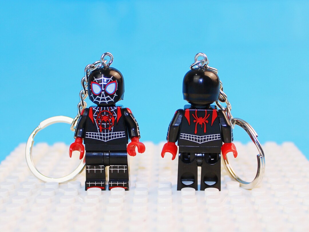 Lego Bricks Key Chain Minifigure Key Chain Bag Charm - Etsy