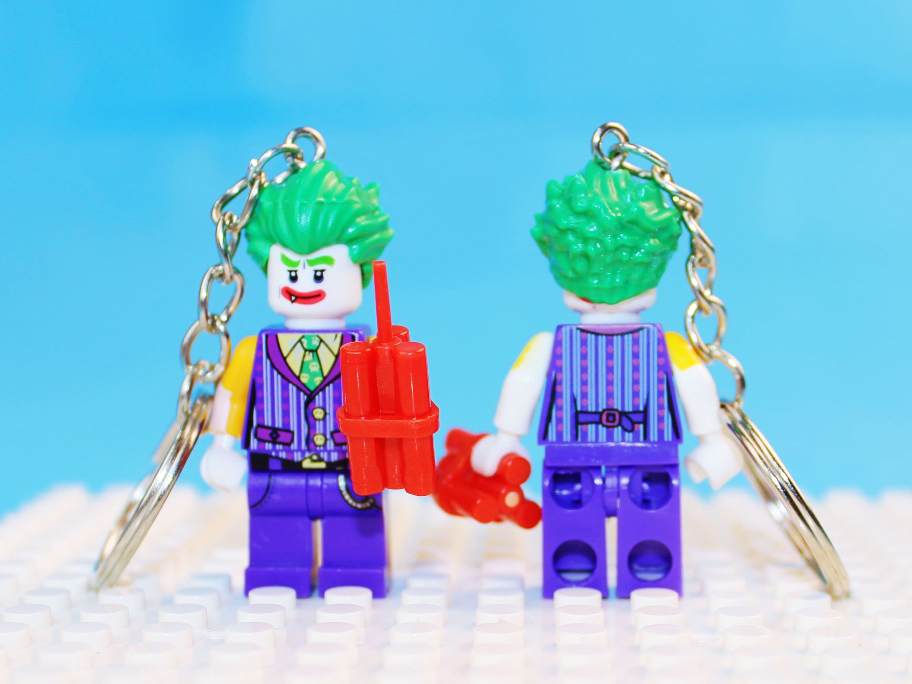 Lego Bricks Key Chain Minifigure Key Chain Bag Charm - Etsy