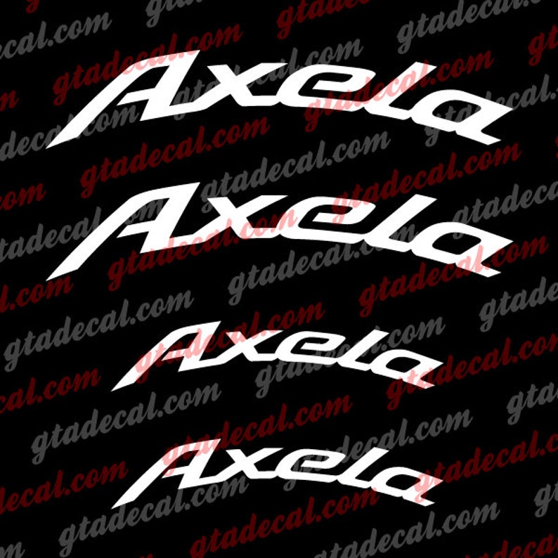 Mazda Brake Caliper Decal Set - Etsy