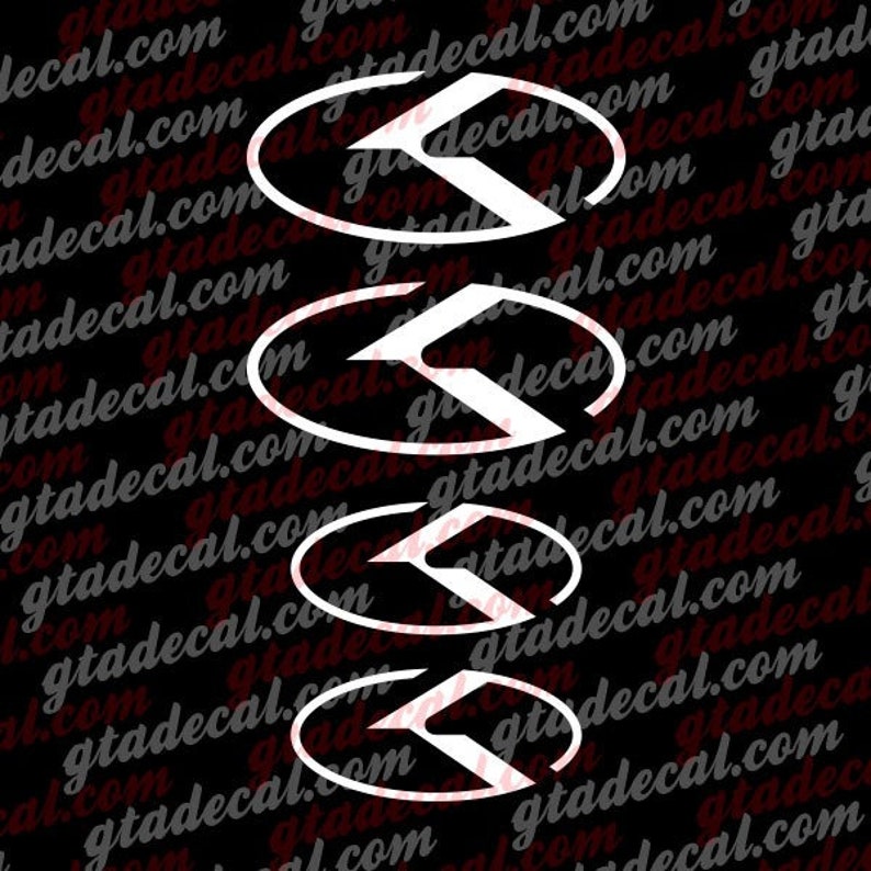 Kia Brake Caliper Decal Set - Etsy