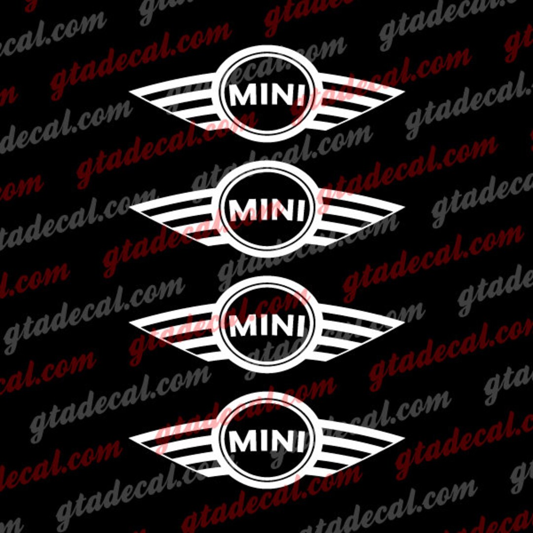Mini Brake Caliper Decal Set - Etsy