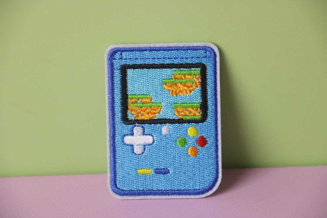 Game Boy Patch, Gamepad Patch, Retro Game Patch, Iron on Patch ...