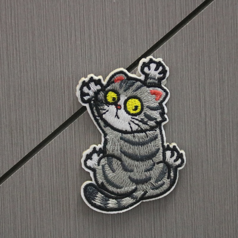 Iron on Patch Cute Cat - Etsy