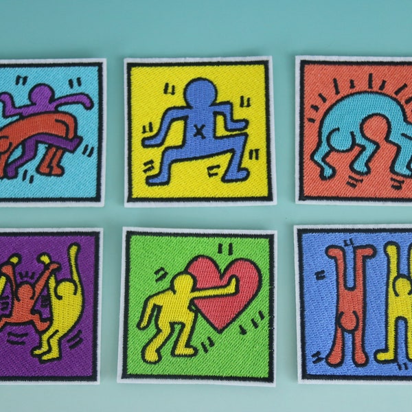 Keith Haring Patch - Etsy