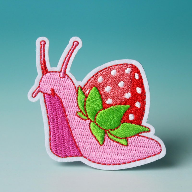 Embroidered Snail Hoodie - Etsy