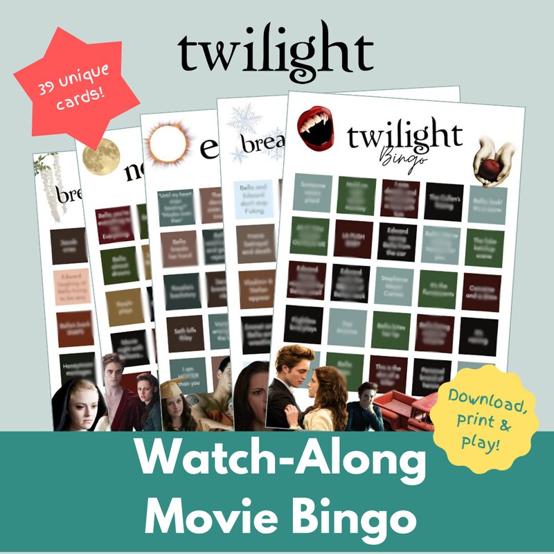 Twilight Saga - Etsy