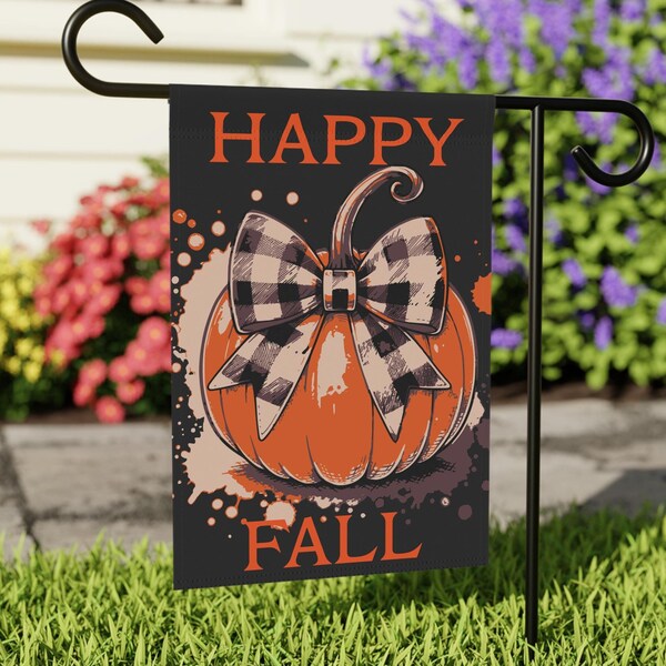 Fall is Coming Garden & House Banner, Autumn Garden Flag, Fall Porch ...