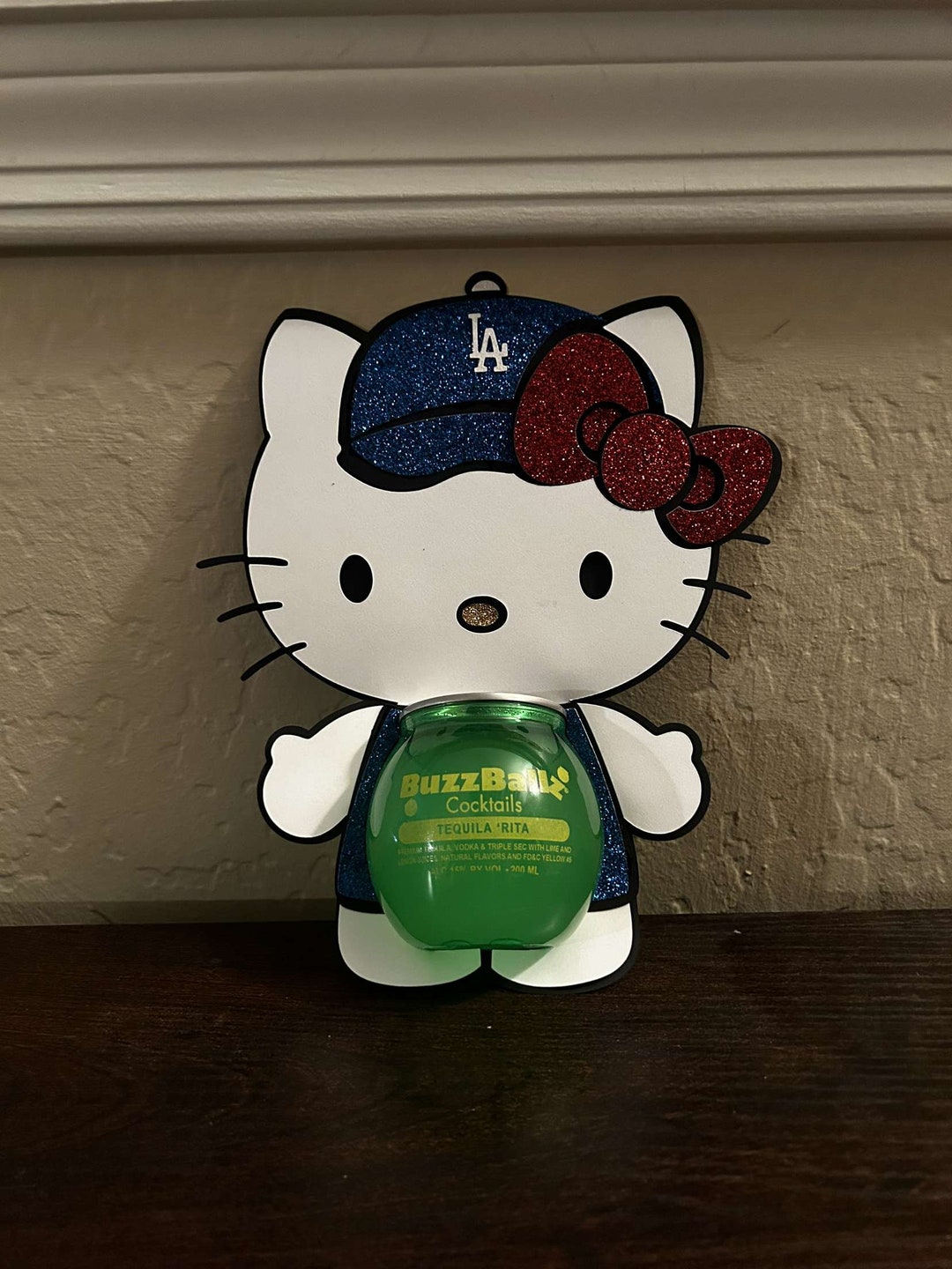 Buzzball Holders Alcohol Not Included LA Dodger Hello Kitty - Etsy