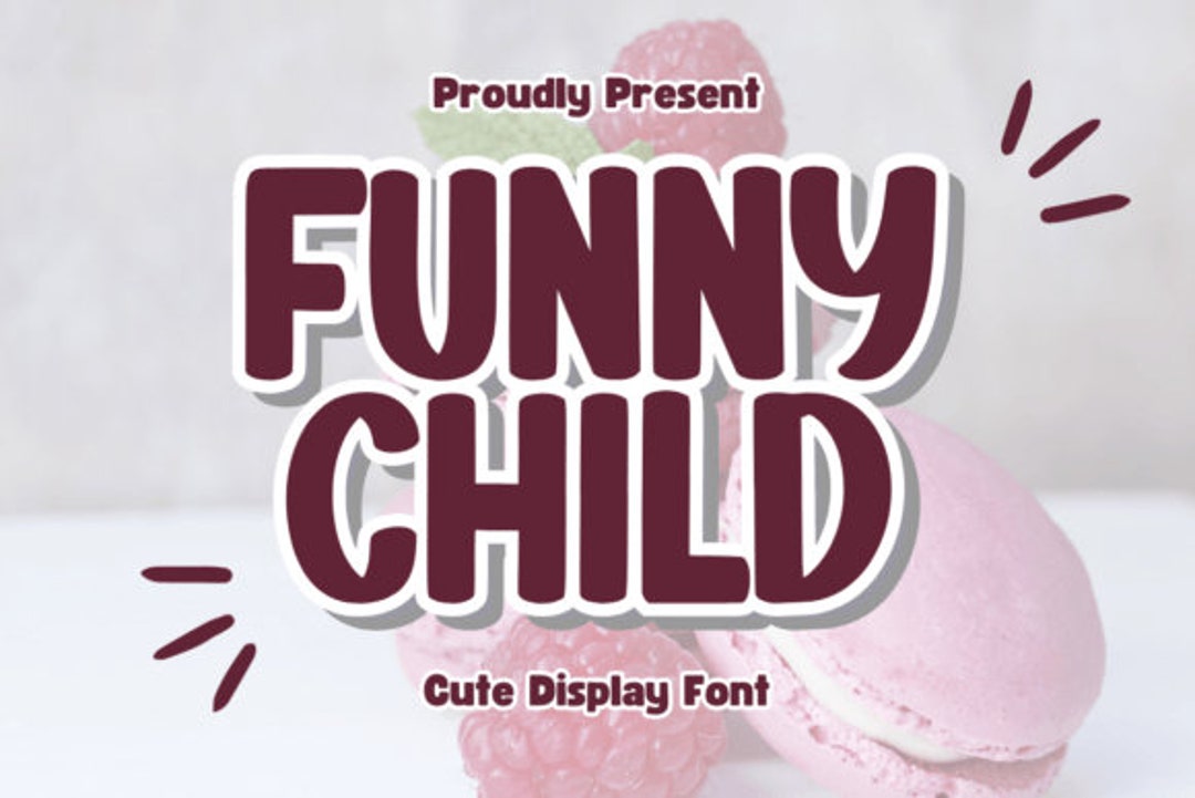 Funny Child Font, Cute Fonts for Crafters, Baby Fonts, Bold Fonts ...