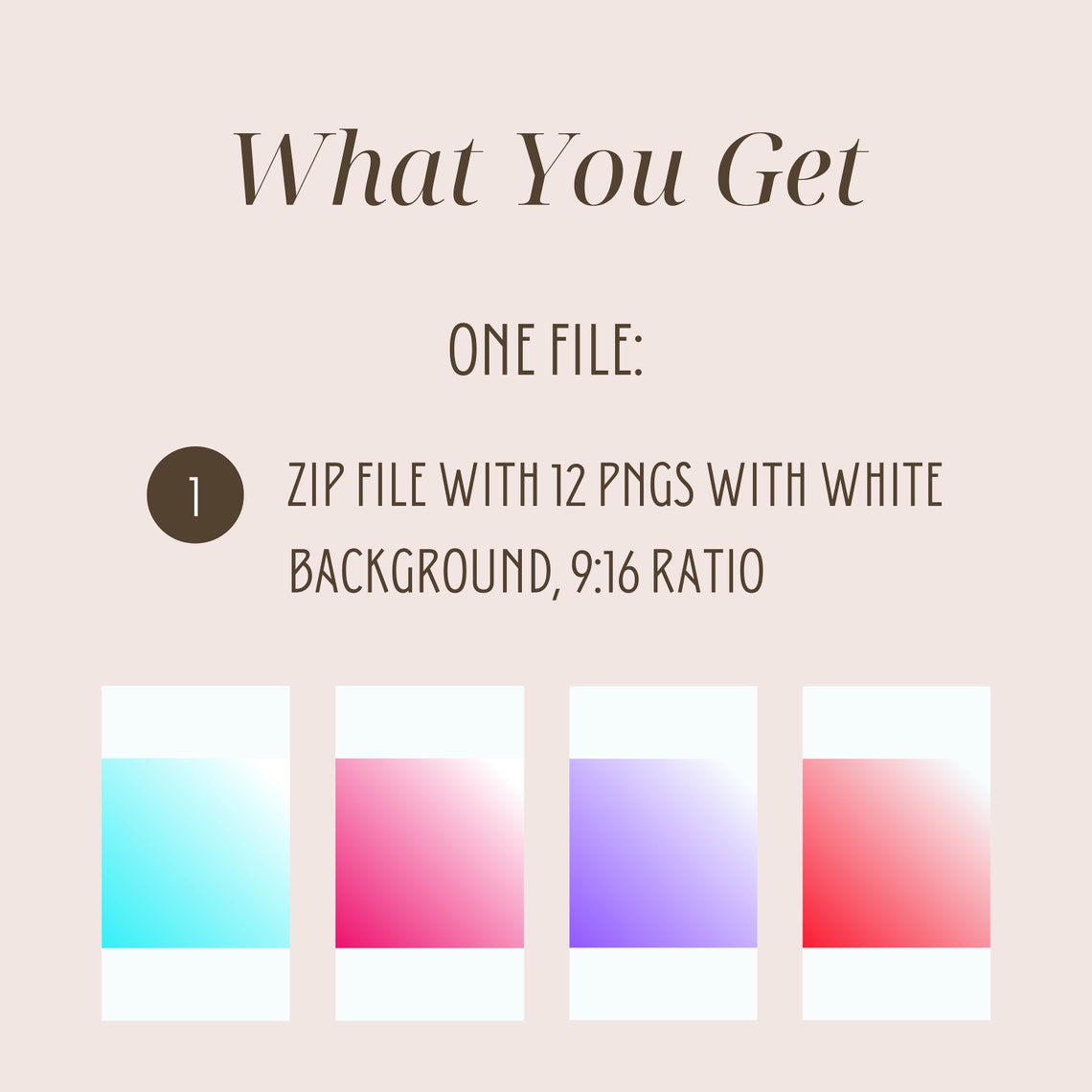 12 Ombre Instagram Highlight Covers, Multi Color Plain IG Story Icons ...