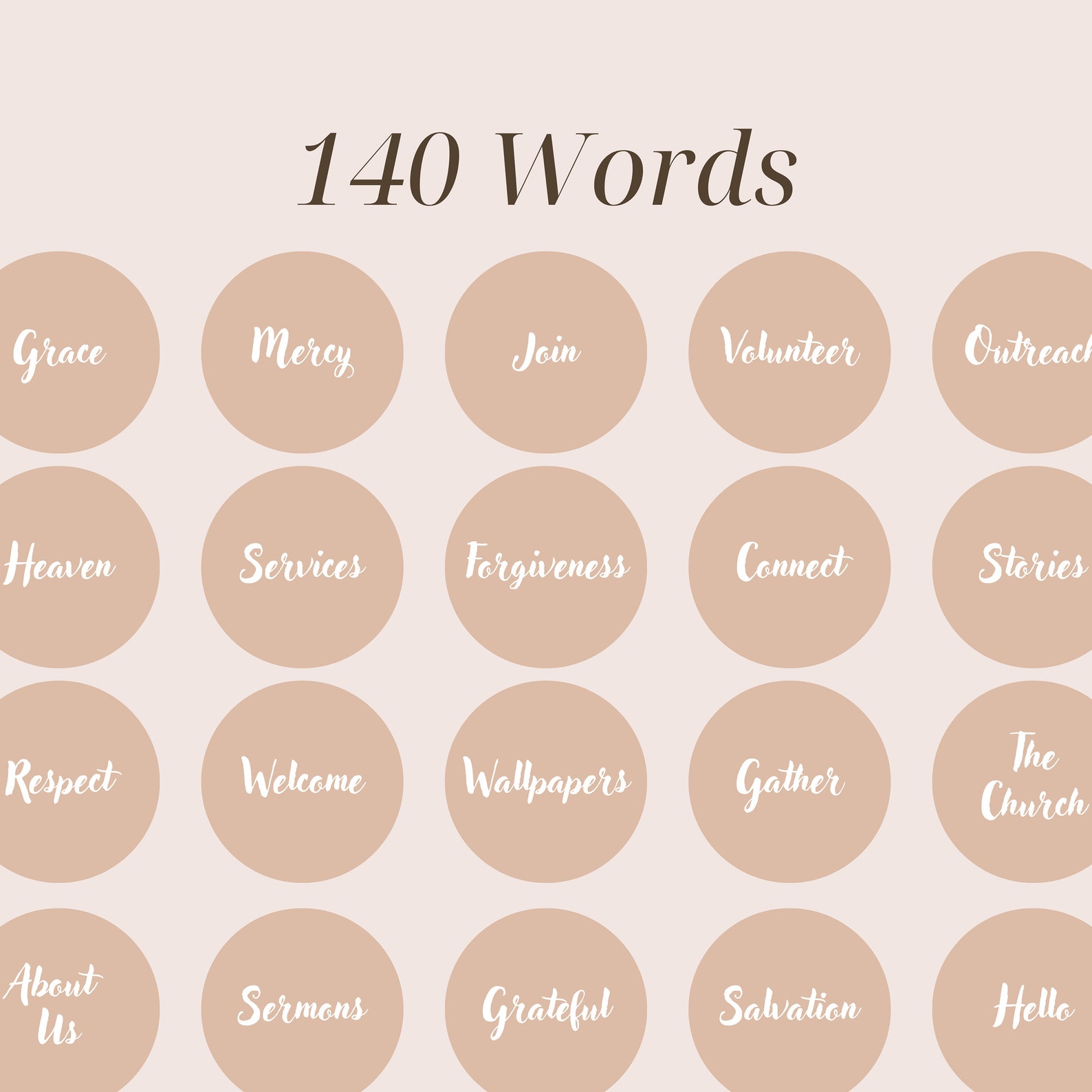 230 Christian Instagram Highlight Covers, Christ Neutral IG Story Icons ...