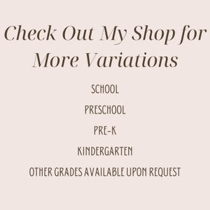 First Day of School Sign, Back to School Printable, Composition ...