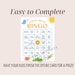 Spring Break Bingo for Kids, Spring Break Bingo Card, School Bingo ...