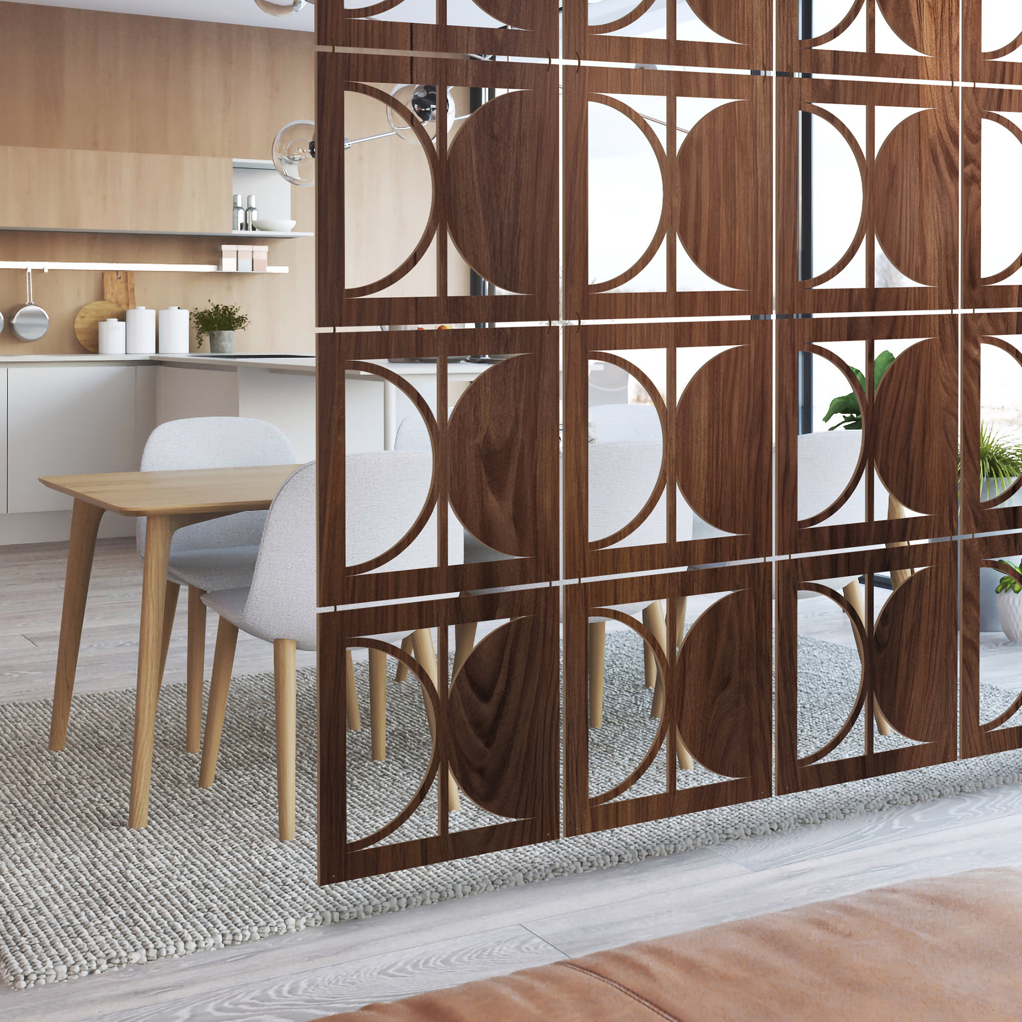 Wooden Decorative Wall Panels, Internal Partitions, Modular WOODEN ...
