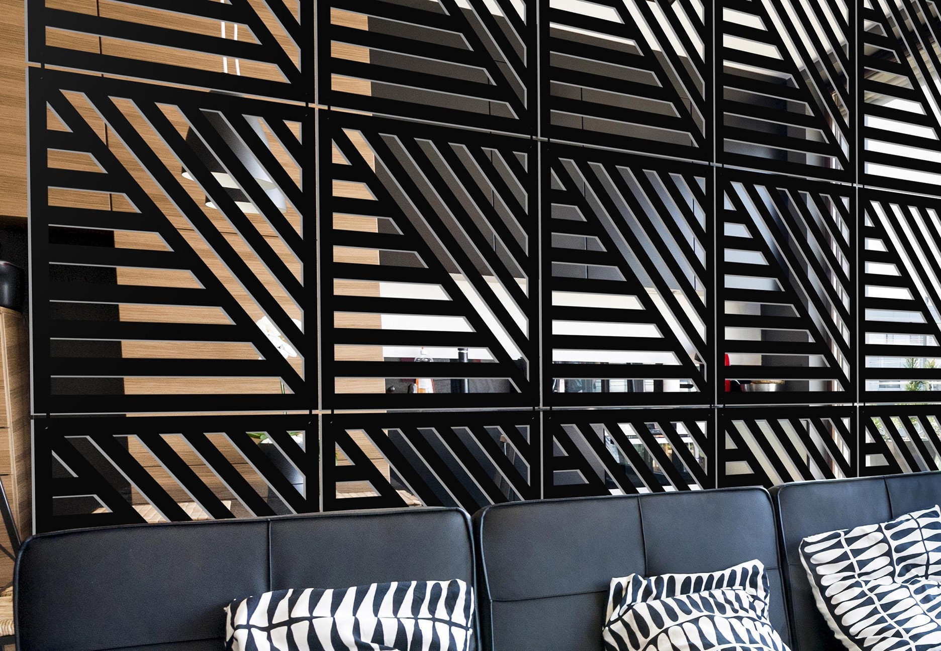 Wooden Decorative Wall Panels, Internal Partitions, Modular WOODEN ...