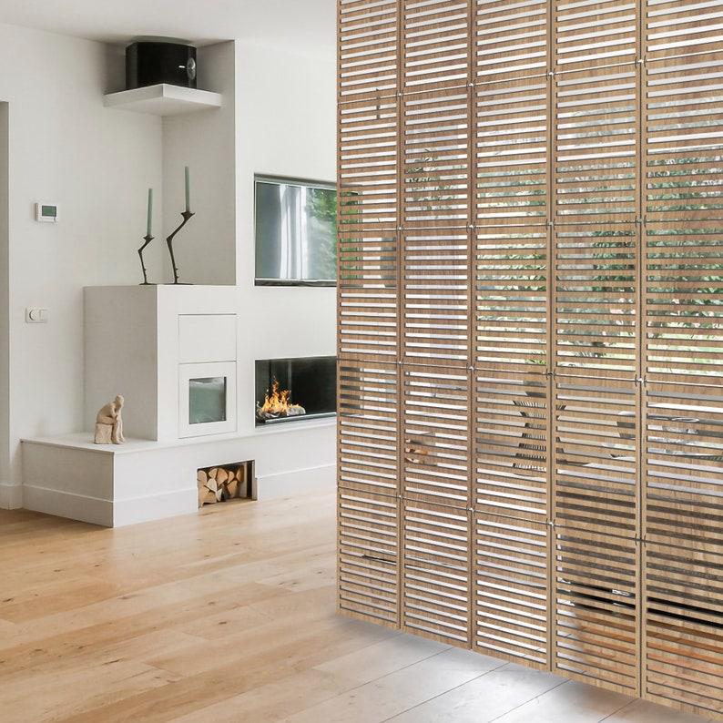 Wooden Decorative Wall Panels, Internal Partitions, Modular WOODEN ...