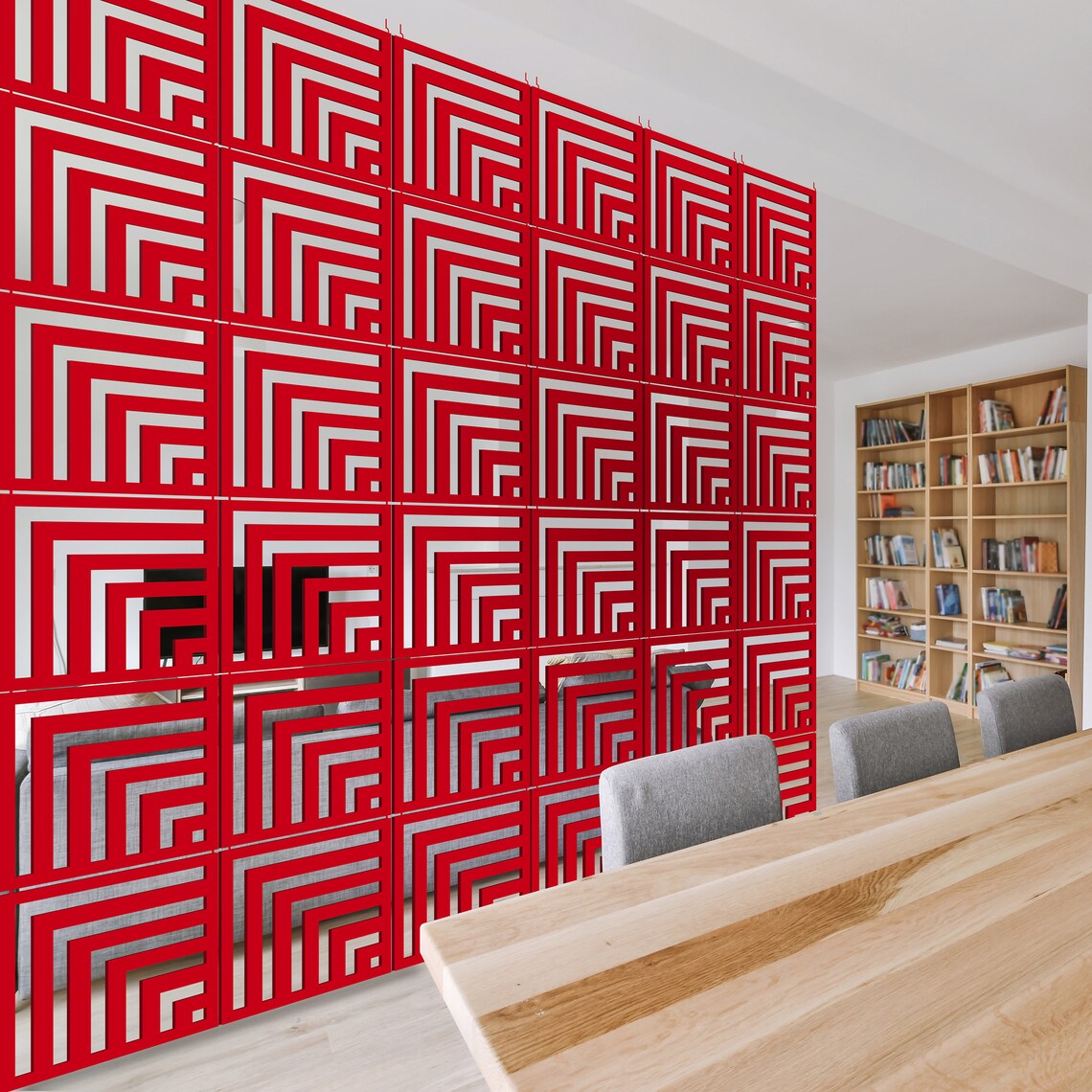 Wooden Decorative Wall Panels, Internal Partitions, Modular WOODEN ...