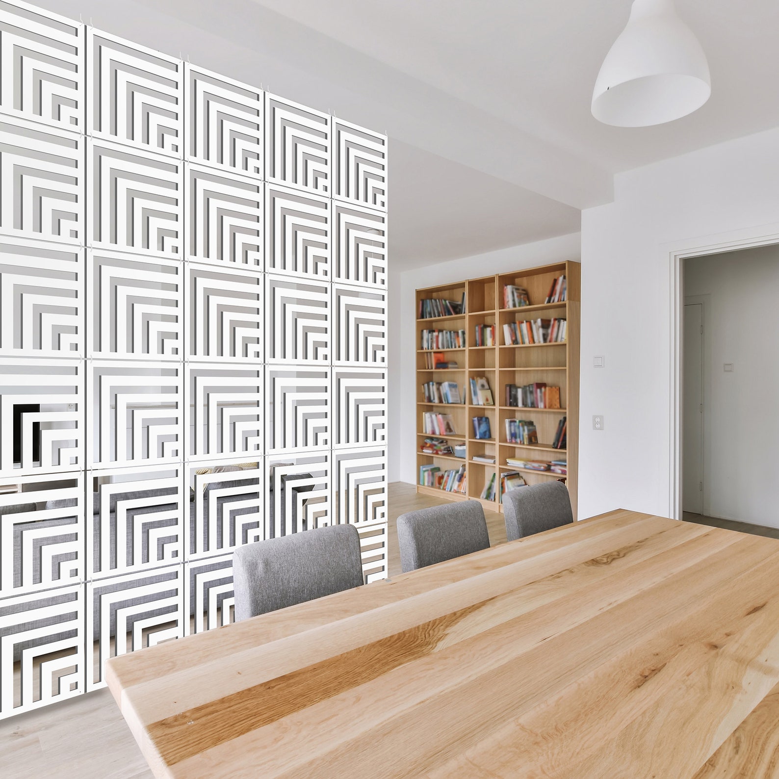 Wooden Decorative Wall Panels, Internal Partitions, Modular WOODEN ...