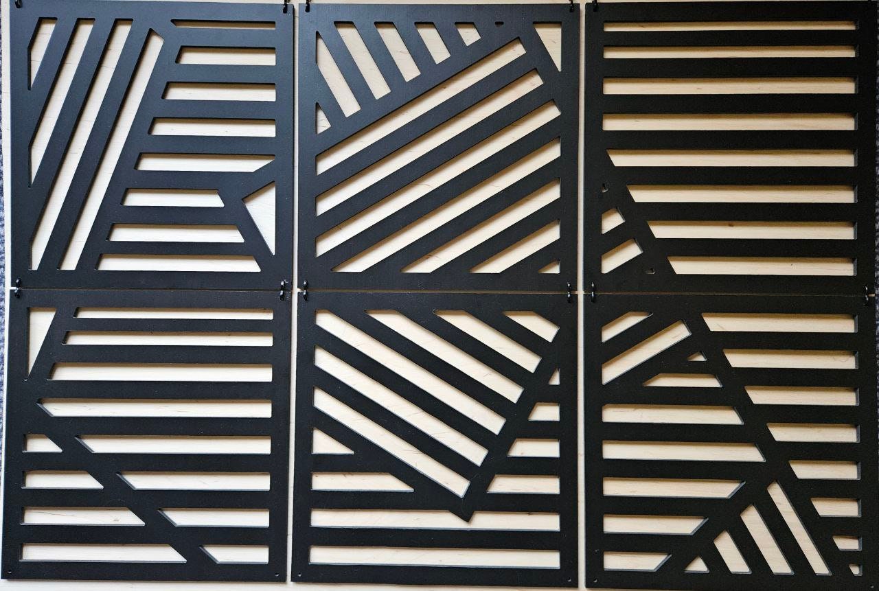 Wooden Decorative Wall Panels, Internal Partitions, Modular WOODEN ...