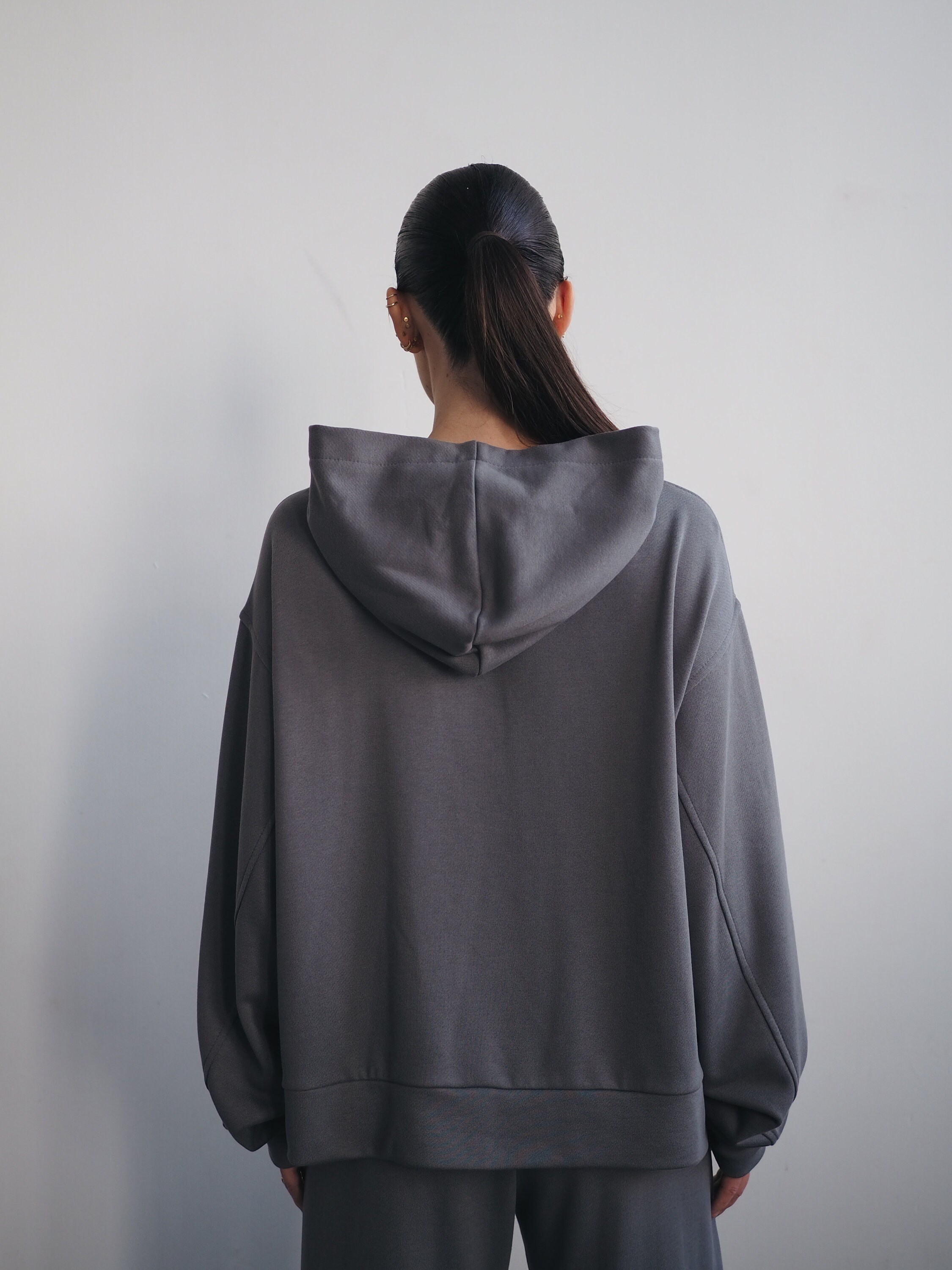 Super Soft Bamboo Fabric Hoodie, Oversized, Grey Color Stylish Hoodie ...