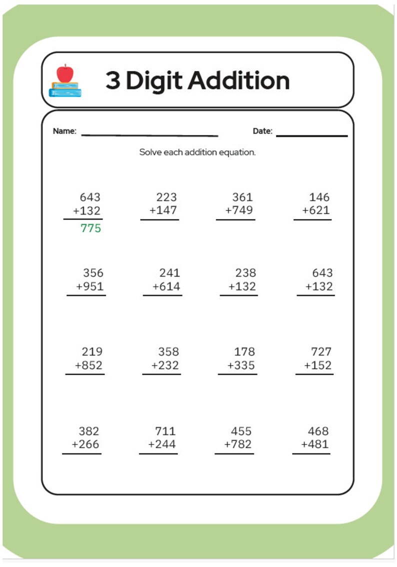Printable Preschool Math Activity Worksheet | 25 Pages | Counting ...