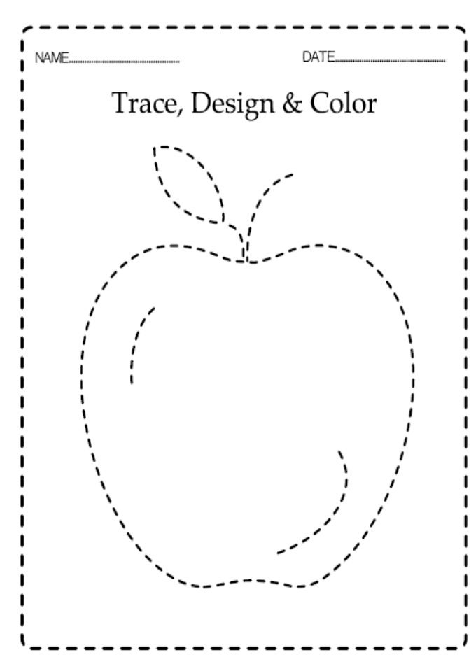 Bundle: Printable Tracing Worksheets for Kids 5 Sets of Worksheets ...