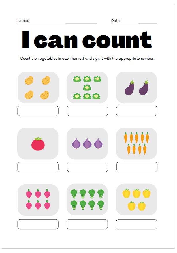 Printable Preschool Math Activity Worksheet 25 Pages Counting Addition ...