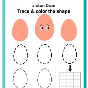 Printable Shapes Activity Worksheets for Kids | Tracing | Coloring | 10 ...