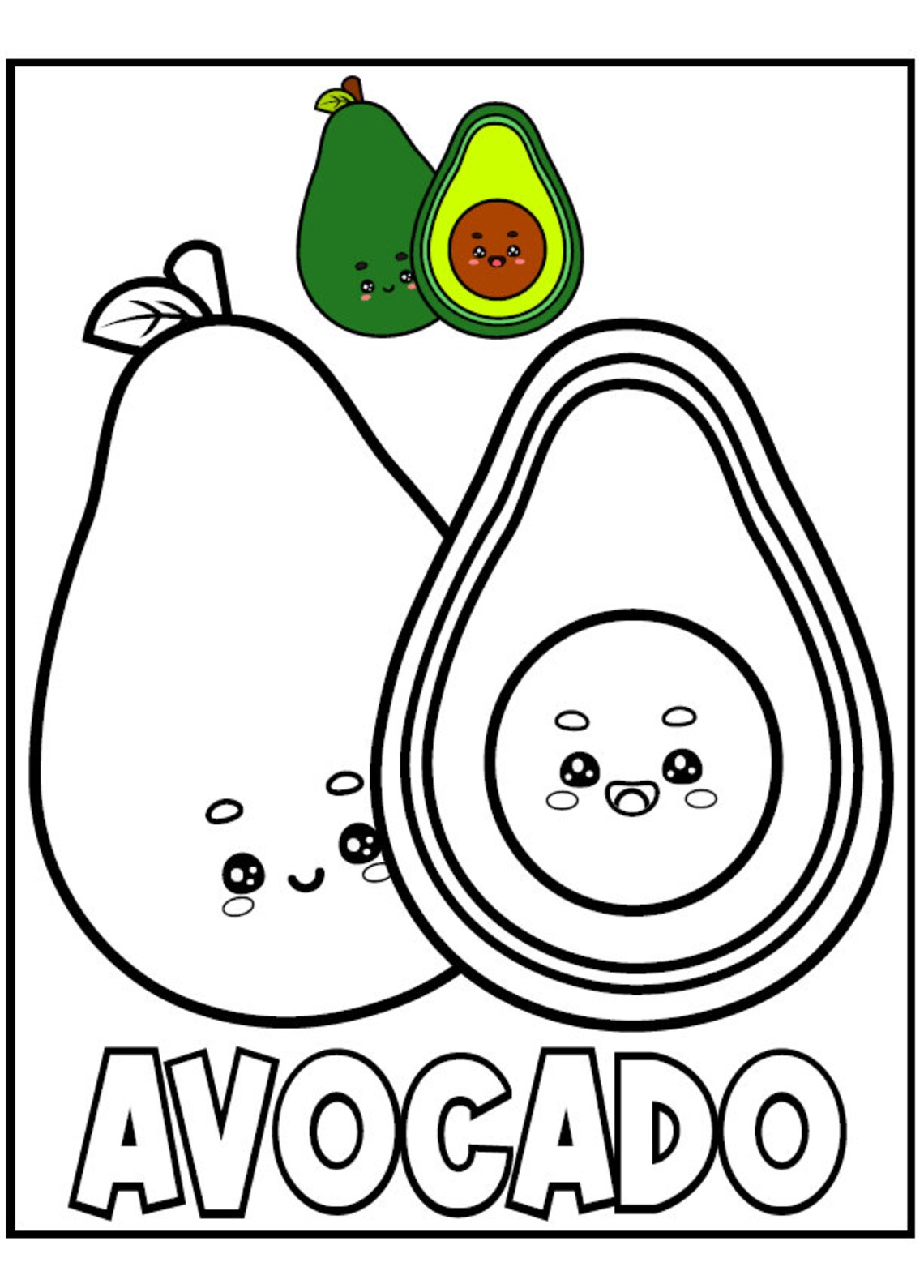 Printable Fruit Coloring Worksheets for Kids |fruits| Coloring | 23 ...