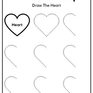 Printable Shape Drawing Activity Worksheets for Kids | Shapes | Draw ...